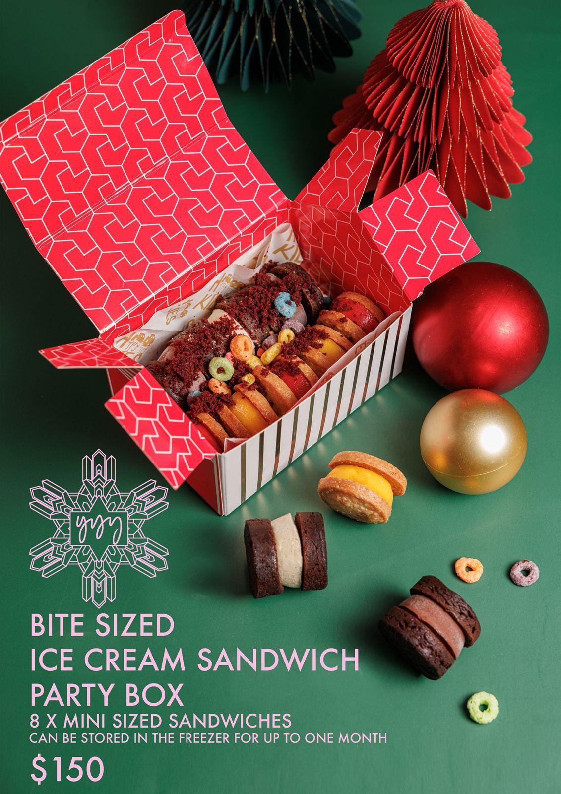 Bite Sized Ice Cream Sandwiches | YYY House of Cakes